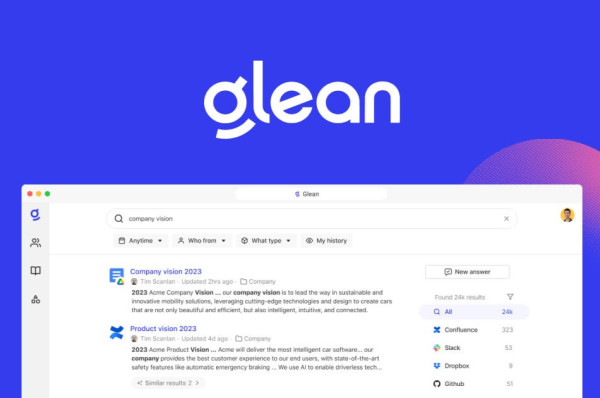 Вартість американського ШІ-стартапу Glean досягла $4,6 млрд. Читайте на UKR.NET