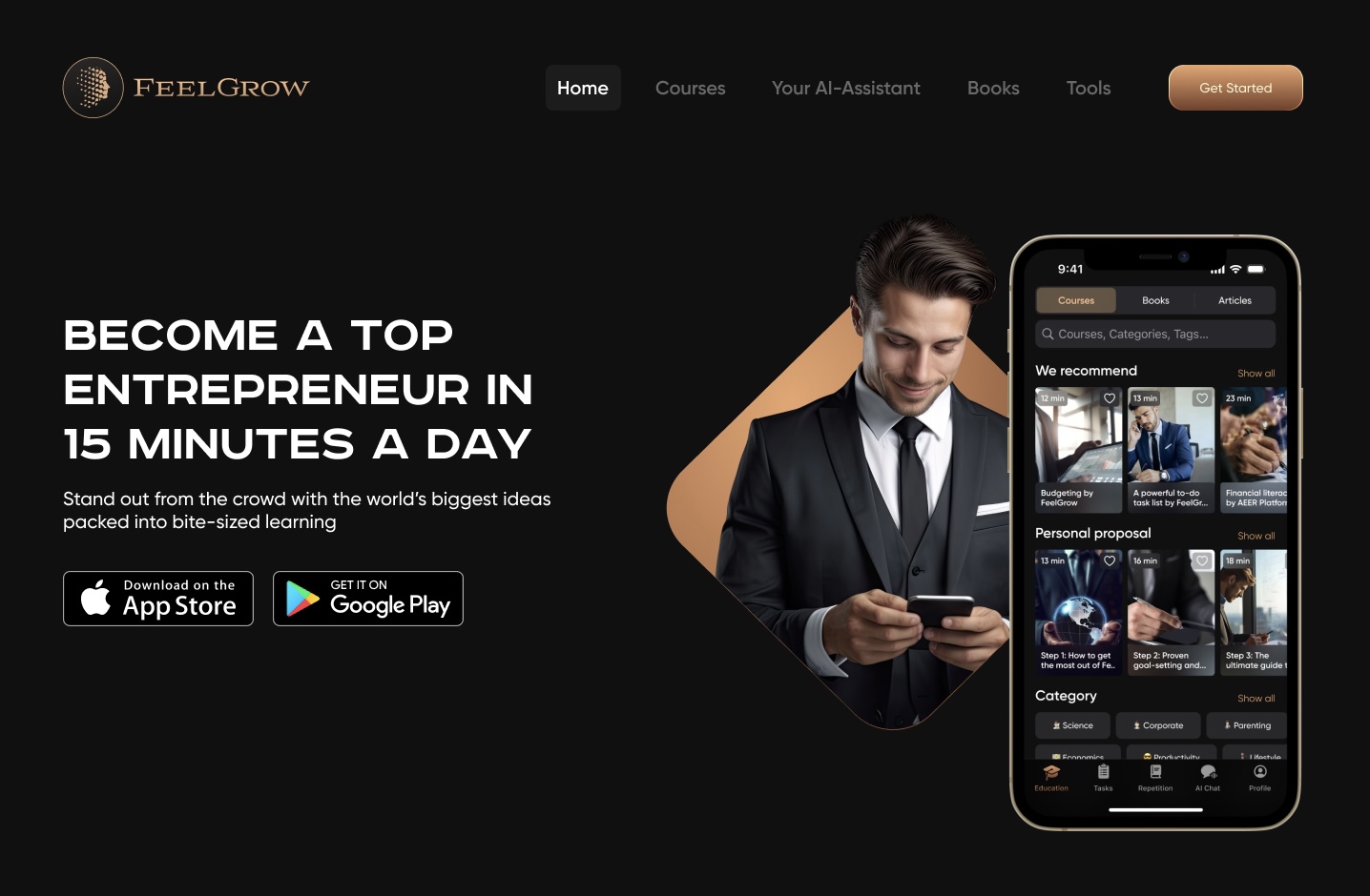 FeelGrow - платформа для мікронавчання на ходу InVenture